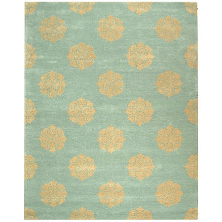 Soho Turquoise Contemporary Wool Rug – Everything Turquoise