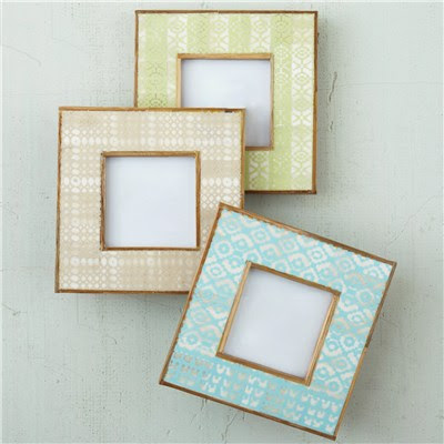 Soft Palette Ikat Photo Frame – Everything Turquoise