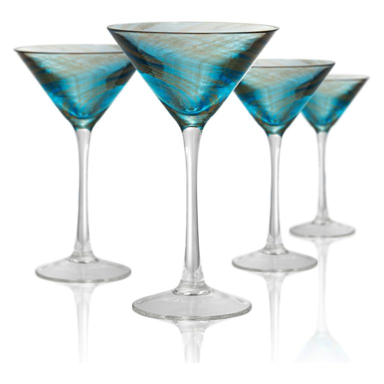 Artland Misty Martini Glasses – Everything Turquoise