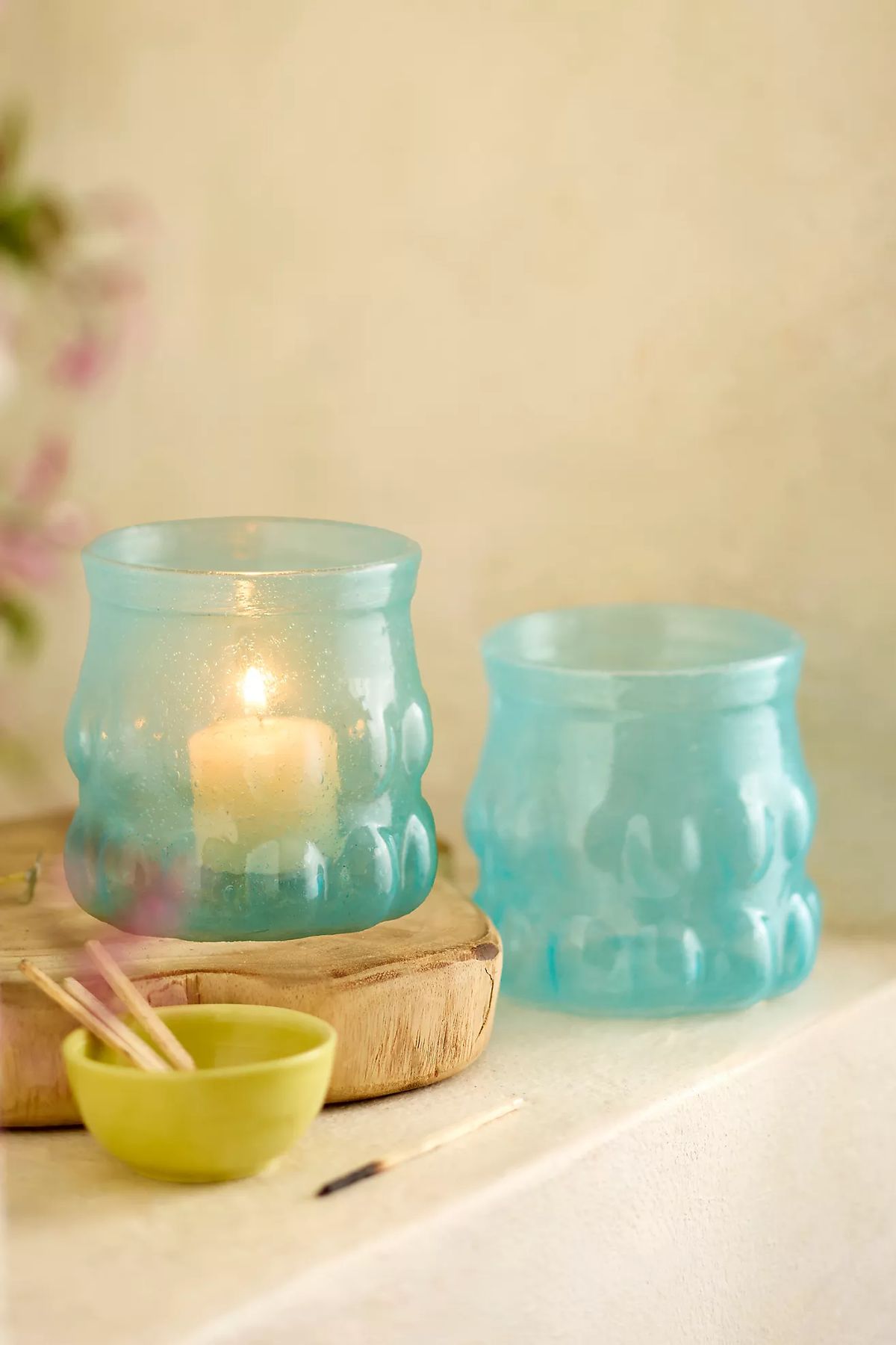 Recycled Glass Votives – Everything Turquoise