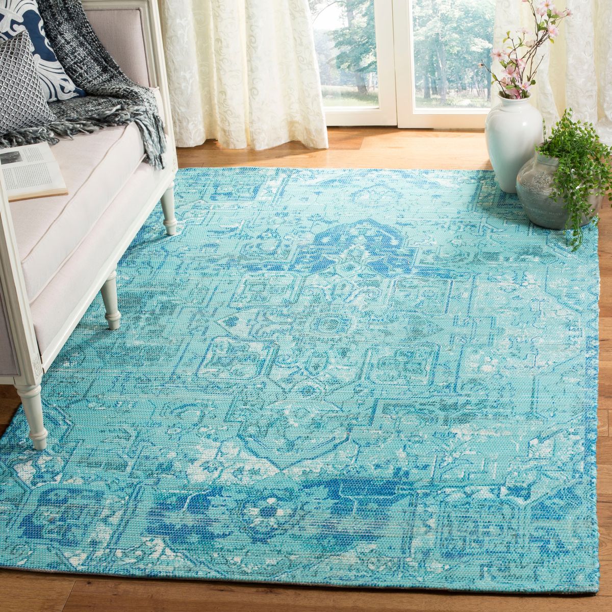 Modern Tribal Rug – Everything Turquoise