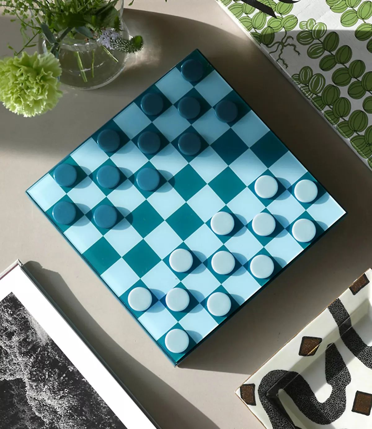 Teal Classic Checkers – Everything Turquoise