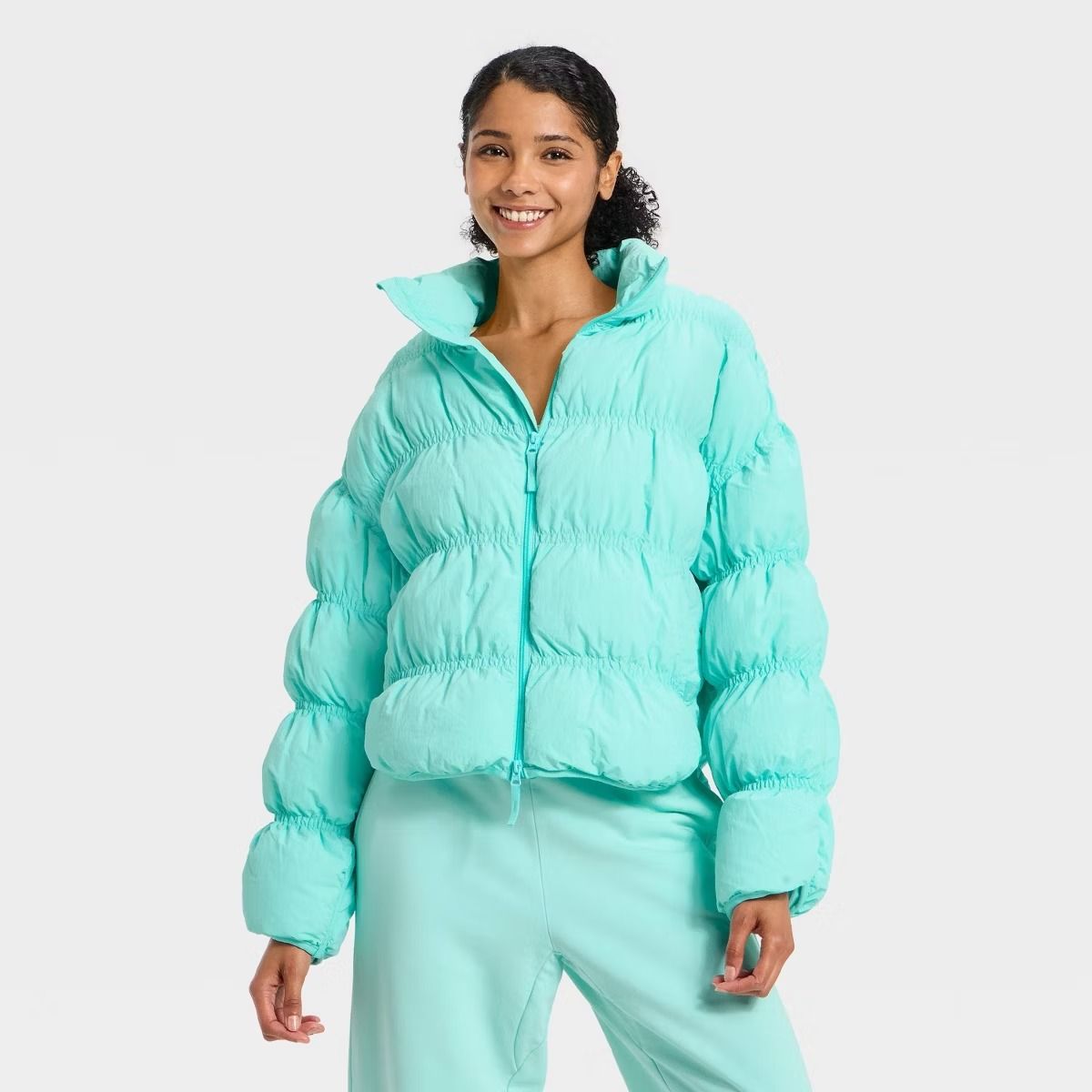 Puffer Jacket – Everything Turquoise